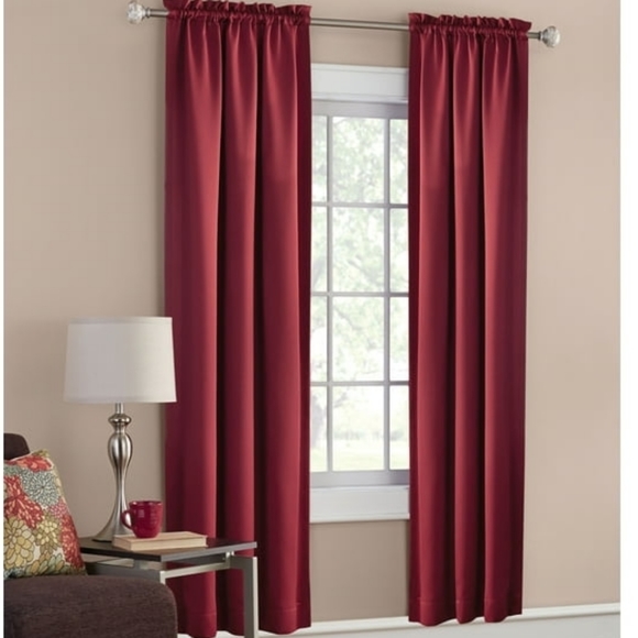 Mainstays | Accents | Mainstays Brick Red Room Curtainsdrapes Set Of ...